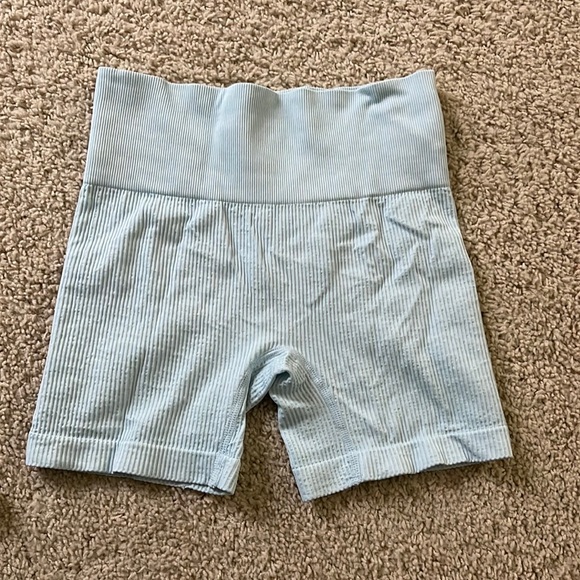 Colsie Shorts Light Blue Gym Shorts Poshmark